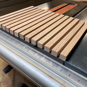Red Oak Slats, 14 Pieces at 3/4” X 3/4” X 10-3/4”, Surface Planed. - Etsy