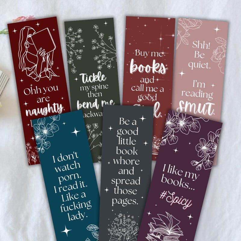 Rude Books Marks - Etsy UK