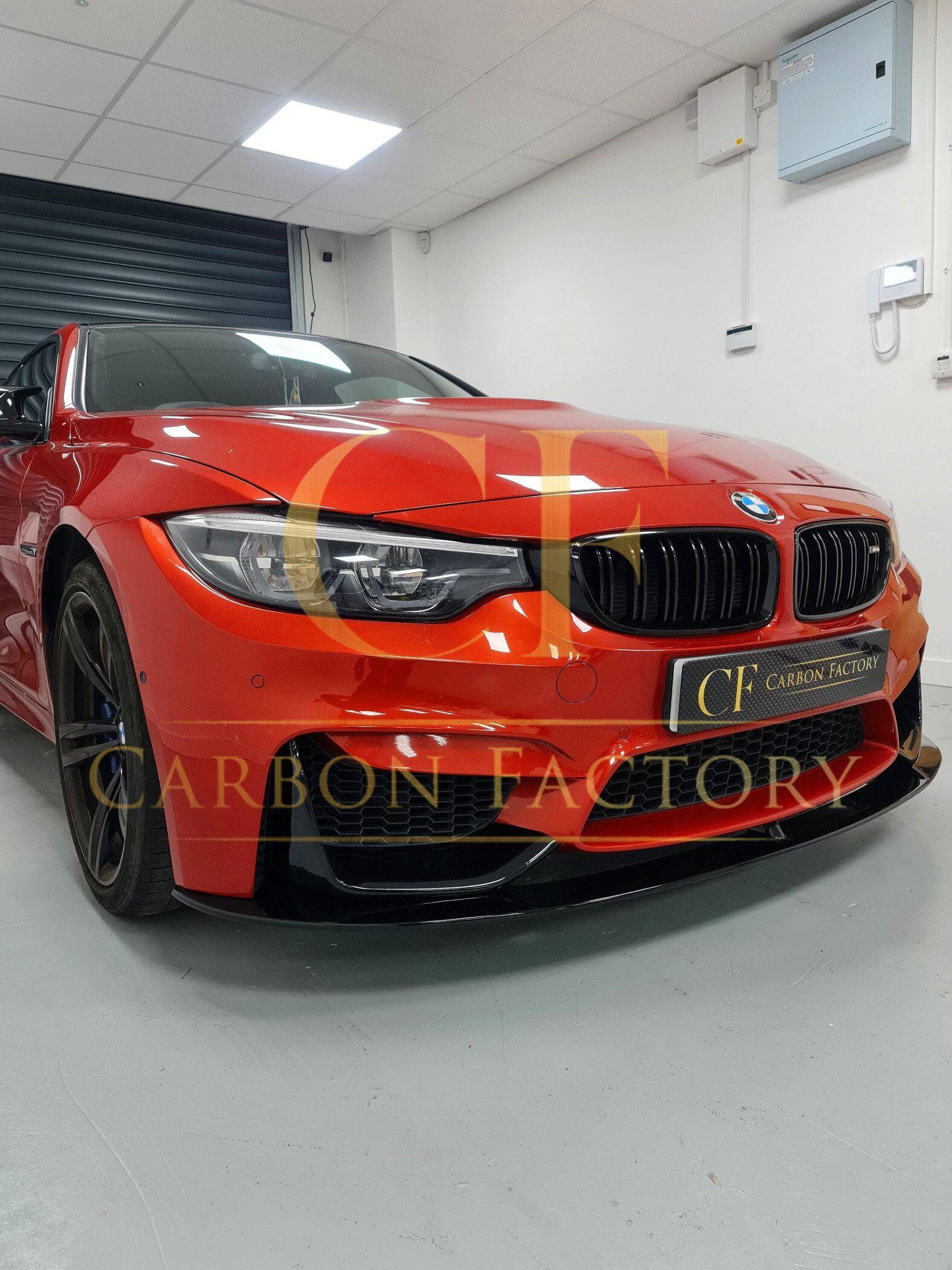 BMW F80 M3 F82 F83 M4 M Performance Style Gloss Black Front - Etsy