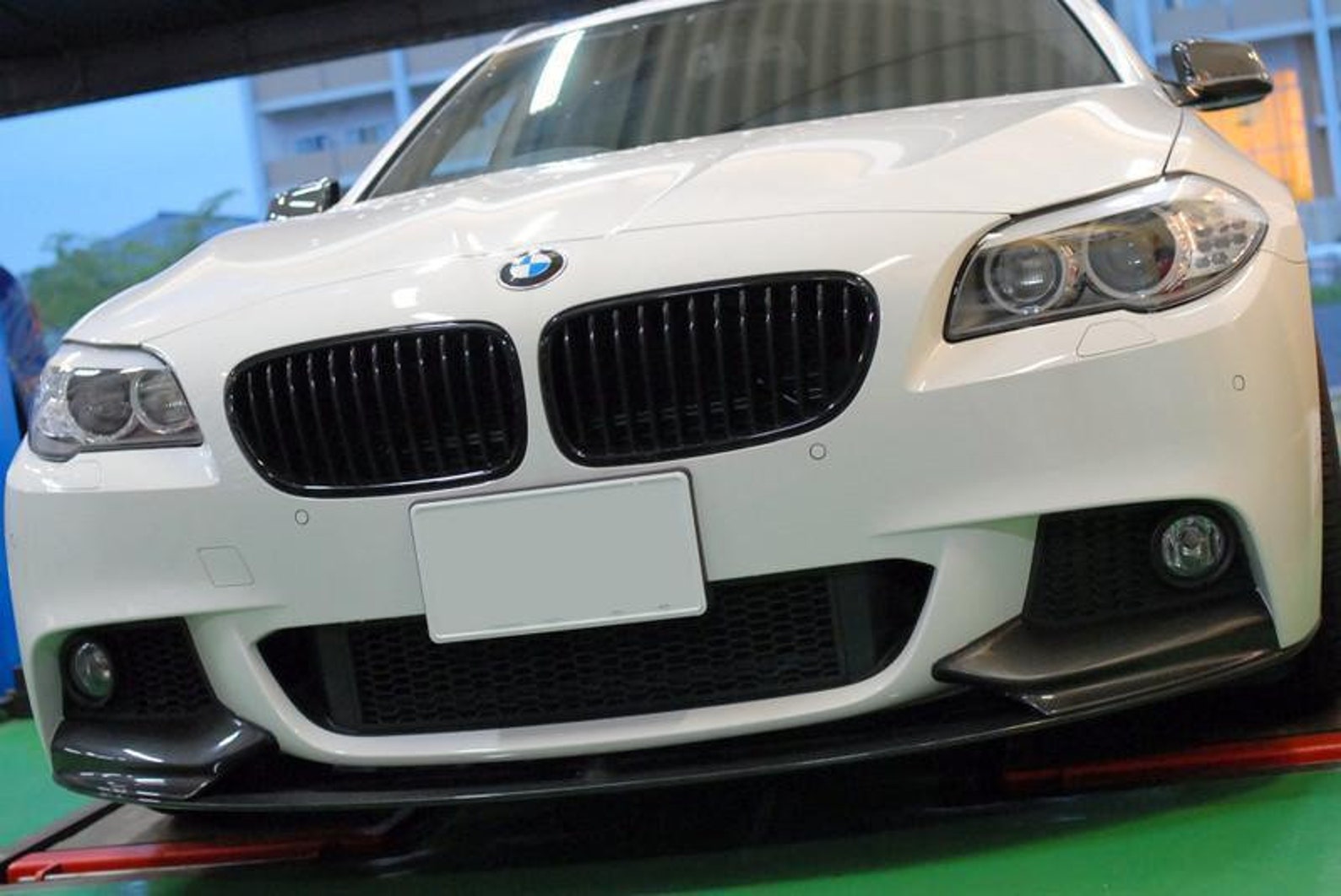 BMW F10 5 Series M Performance Style Carbon Fibre Front - Etsy