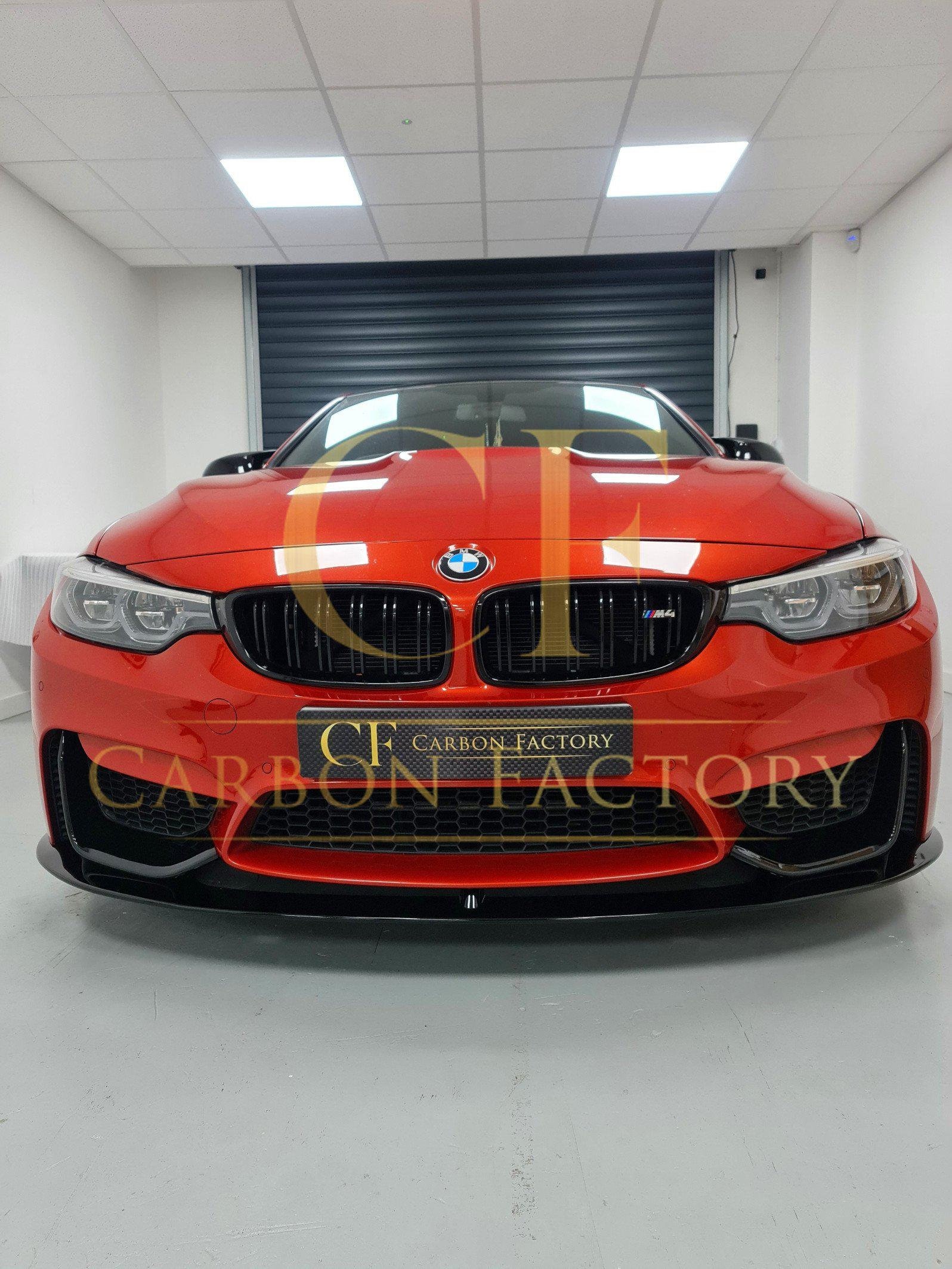 BMW F80 M3 F82 F83 M4 M Performance Style Gloss Black Front - Etsy
