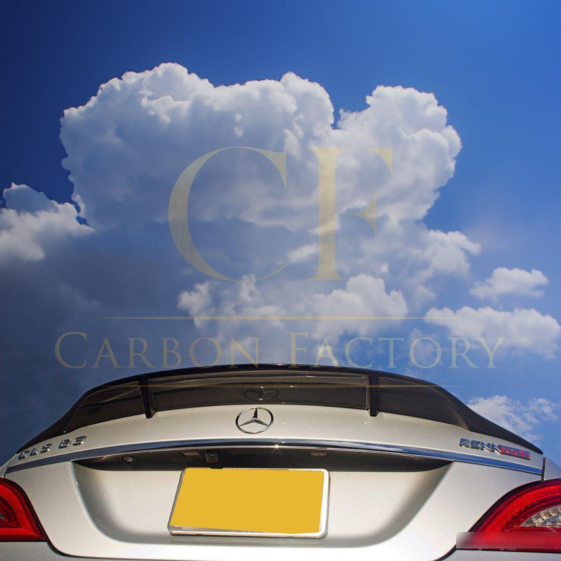 Mercedes Benz C218 CLS REN Style Carbon Fibre Boot Spoiler - Etsy UK