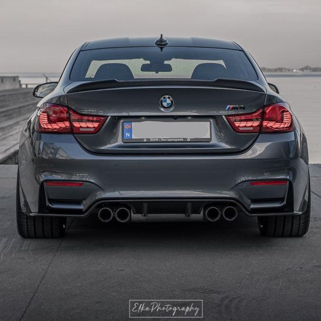 BMW F82 M4 Coupe CS Style Pre-preg Carbon Fibre Boot Spoiler 14-20 - Etsy