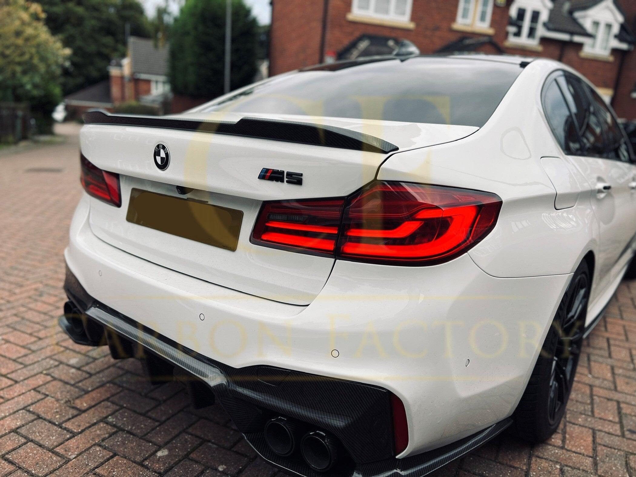 BMW 5 Series G30 F90 M5 Carbon Fibre Boot Spoiler CS Style - Etsy UK