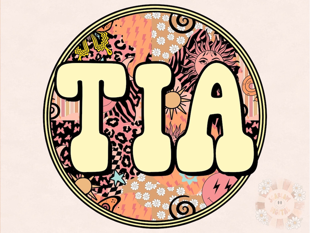 Tia Png-aunt Sublimation Digital Design Download-bohemian Png, Hippie ...