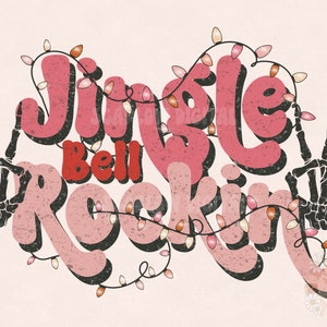 Jingle Rockin Png-christmas Sublimation Digital Design Download-rockin ...