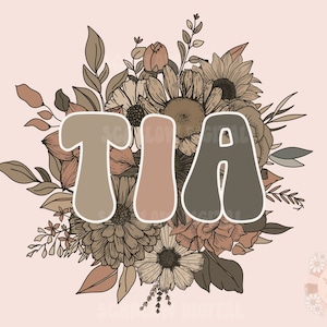 Floral Tia Png-sublimation Design Download-tia Sublimation, Tia Png ...
