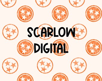 Tennessee Vols Seamless Pattern - Etsy