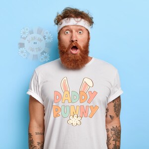 Daddy Bunny Png-easter Sublimation Digital Design Download-easter Dad ...