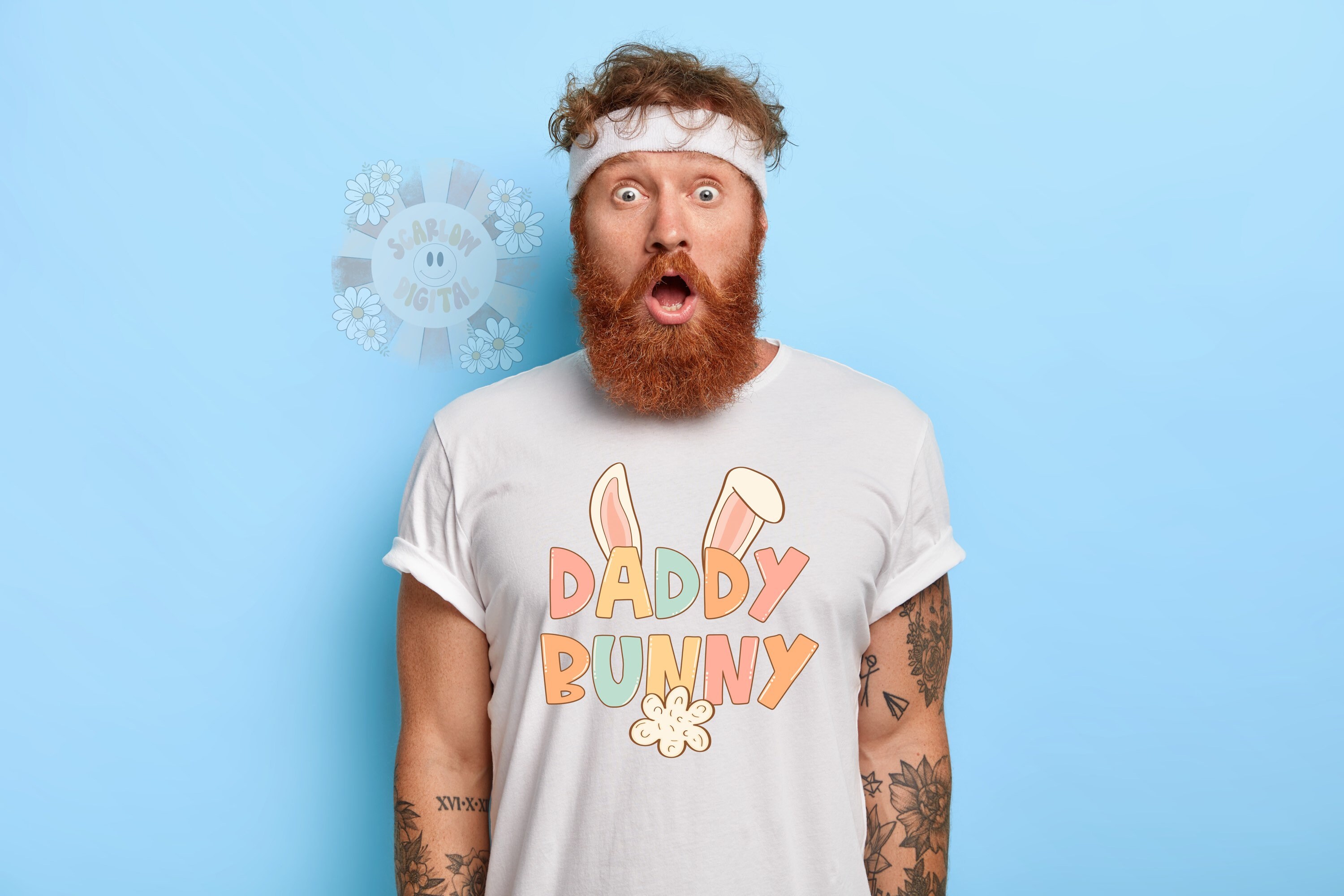Daddy Bunny Png-easter Sublimation Digital Design - Etsy