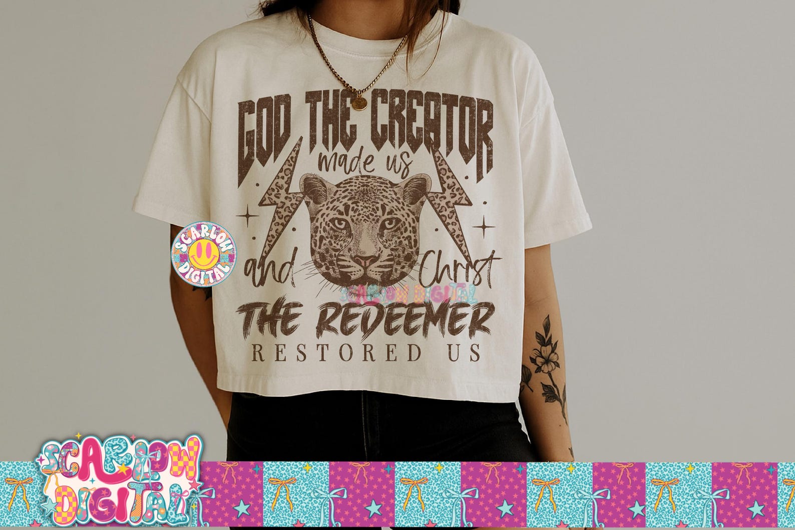 God the Creator and Christ the Redeemer PNG Digital Design - Etsy