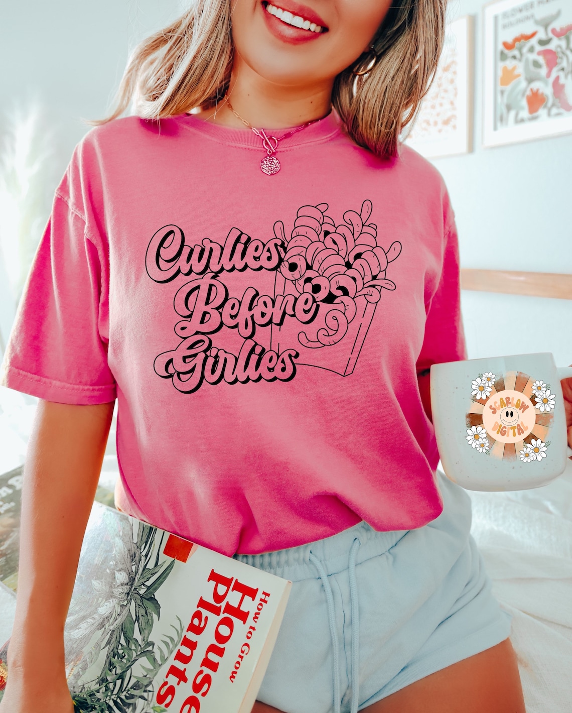 Curlies Before Girlies SVG Digital Design Download-valentines - Etsy