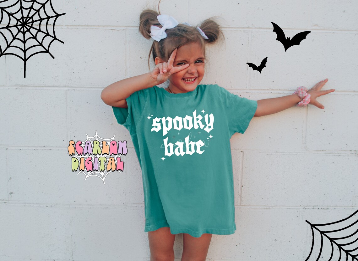 Spooky Babe SVG Cricut Cut File Digital Design Download, Spooky Season ...