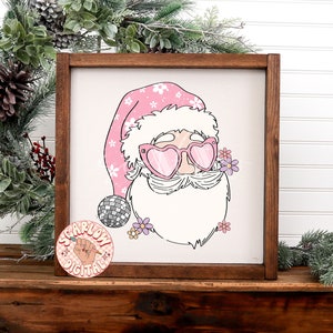 Disco Santa Claus Png-christmas Sublimation Digital Design Download ...
