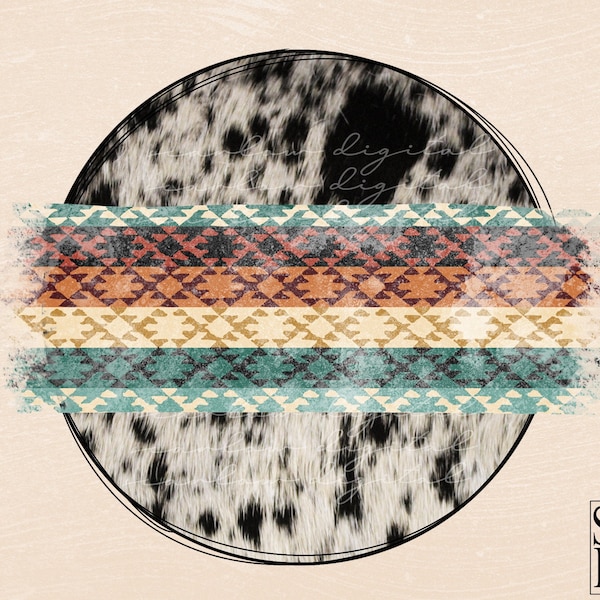 Western Cowhide Background - Etsy