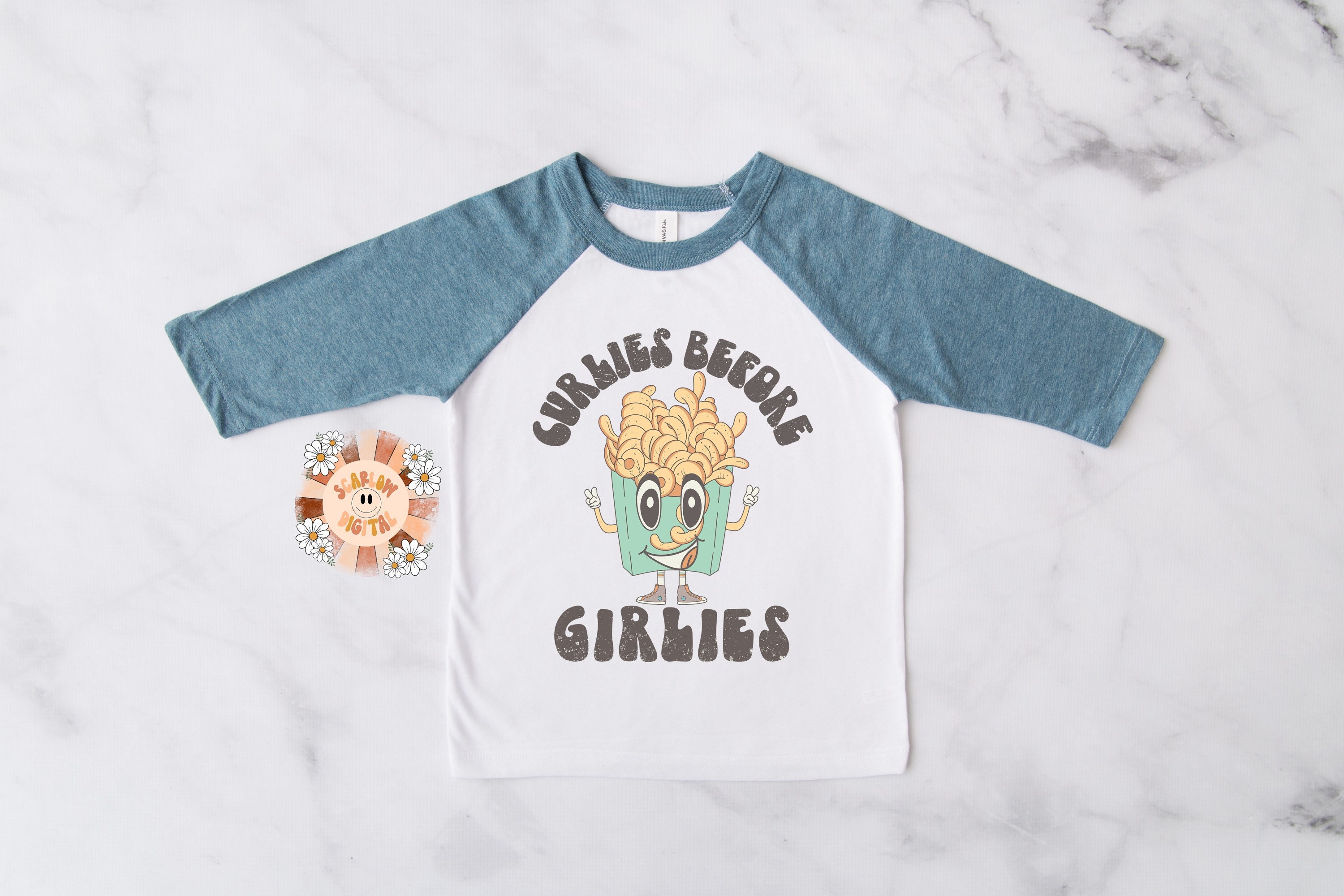 Curlies Before Girlies Png-valentines Day Sublimation Digital - Etsy