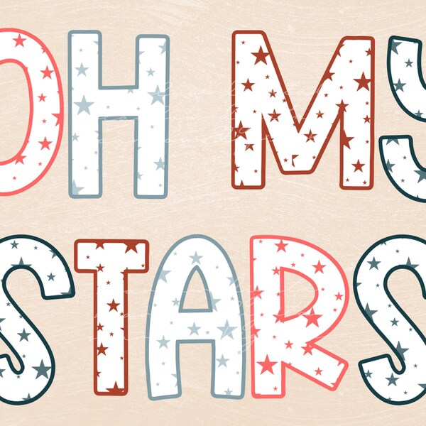 Oh My Stars and Stripes Png - Etsy