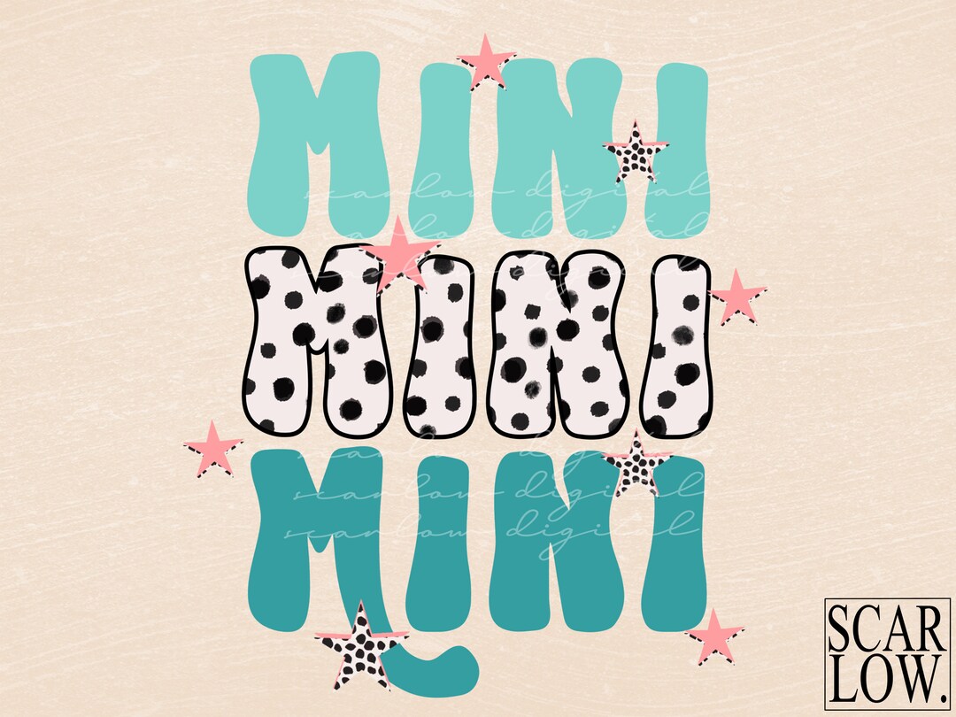 Mini PNG Instant Digital Download-sublimation Designs-boho Png, Mini ...