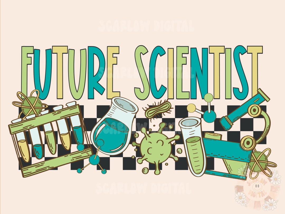 Future Scientist PNG Sublimation Digital Design Download, Science Png ...