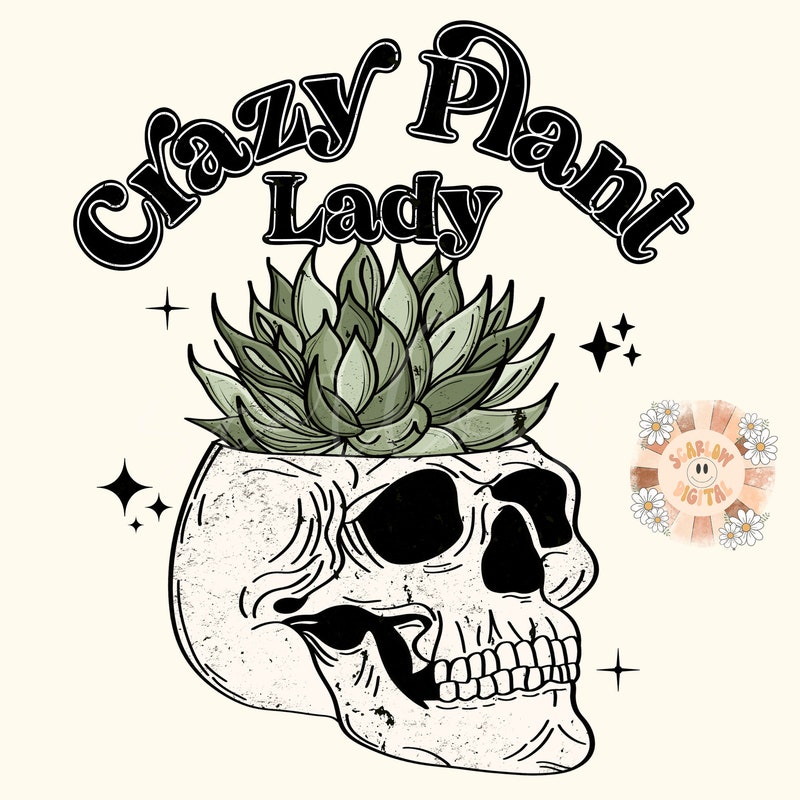Plant Lady Png - Etsy