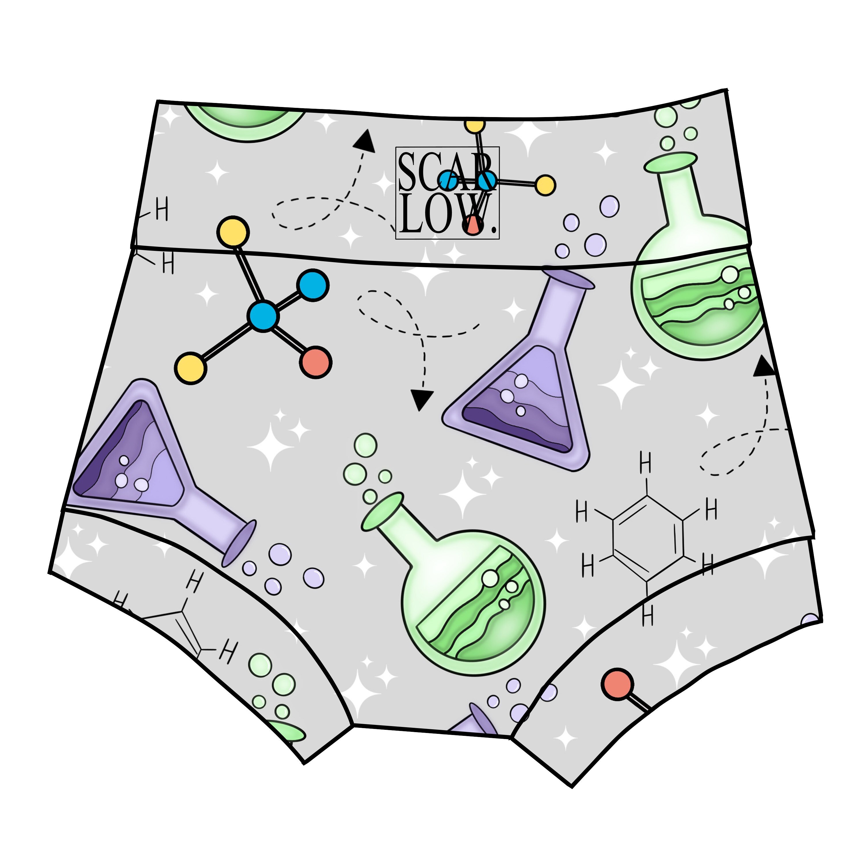 Science Experiment Seamless Sublimation File Digital Design - Etsy