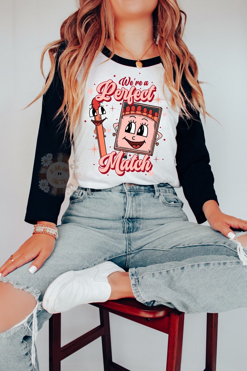 Were a Perfect Match Png-valentines Day Sublimation Digital - Etsy