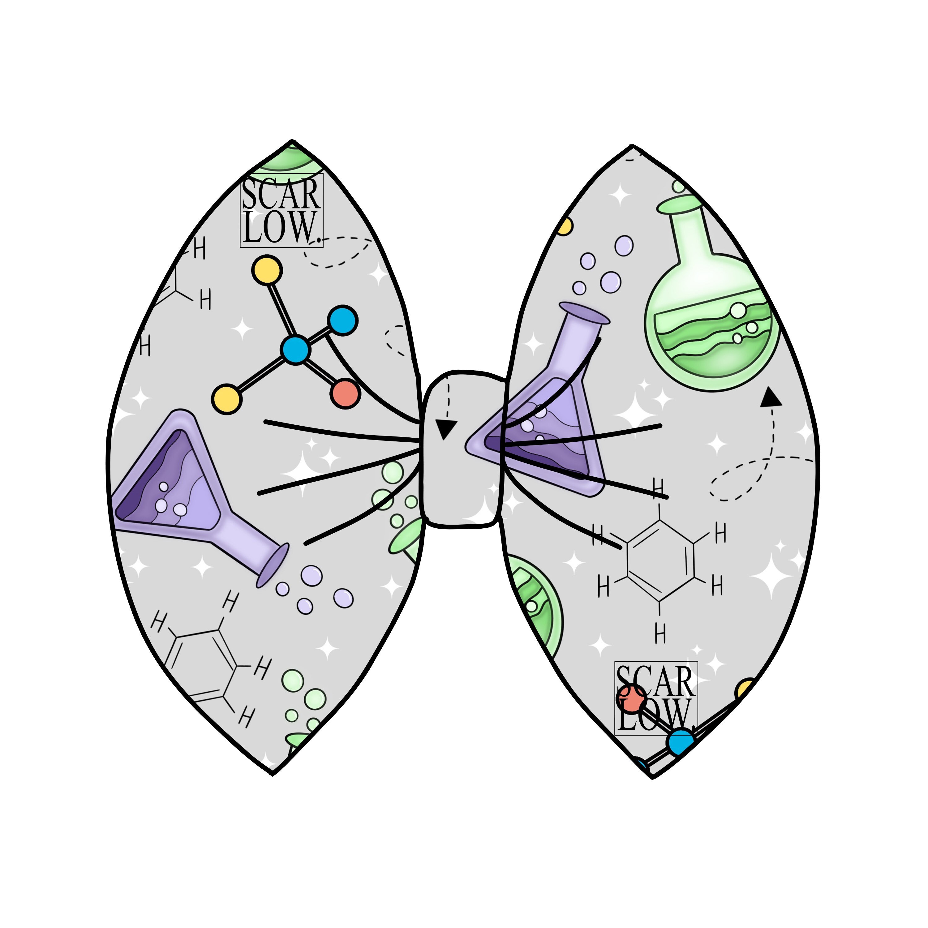 Science Experiment Seamless Sublimation File Digital Design - Etsy