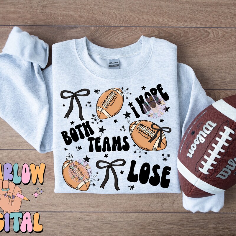 I Hope Both Teams Lose - Etsy