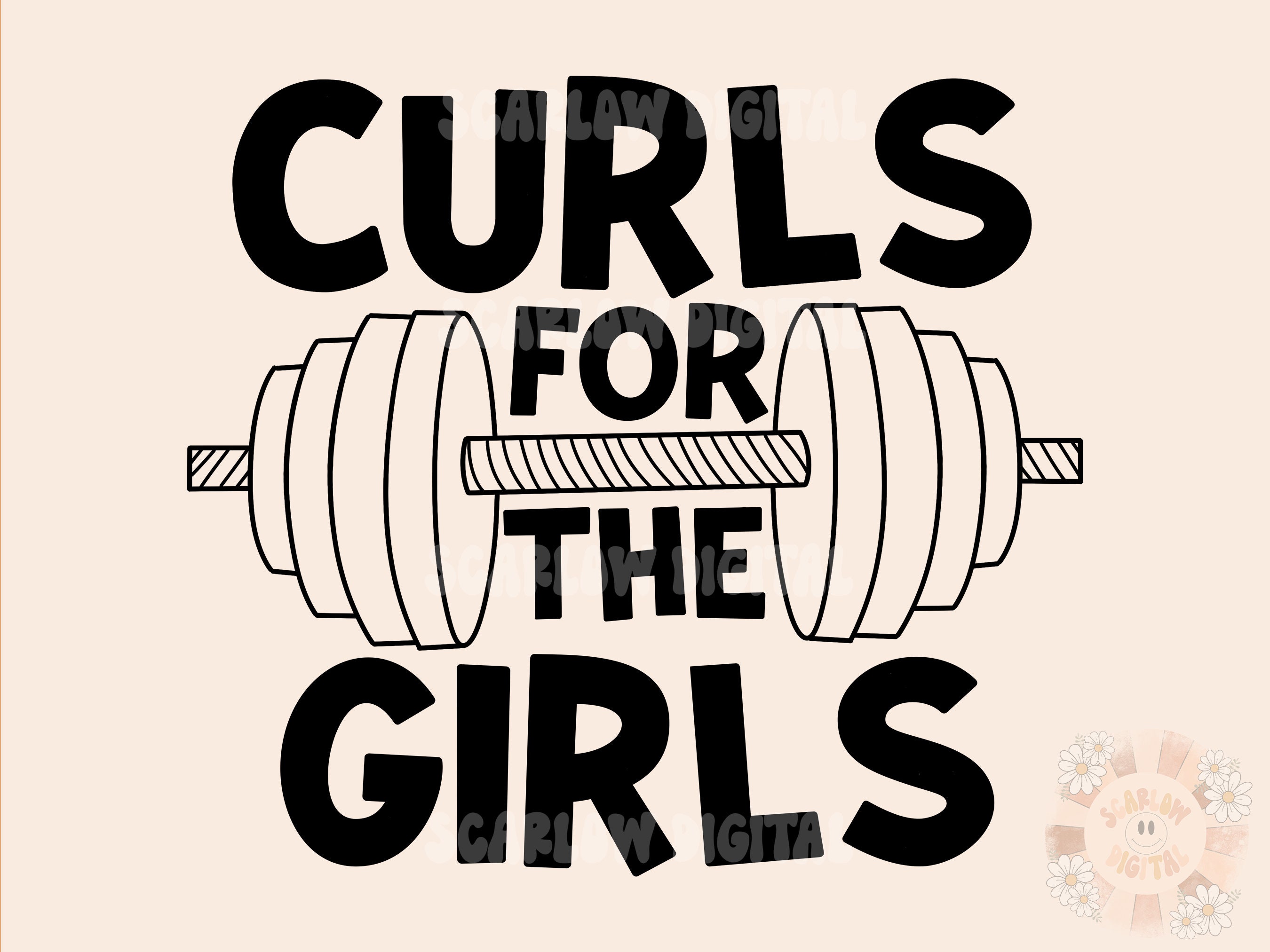 Curls for the Girls Svg-valentine’s Day Cricut Cut File-little Boy SVG ...