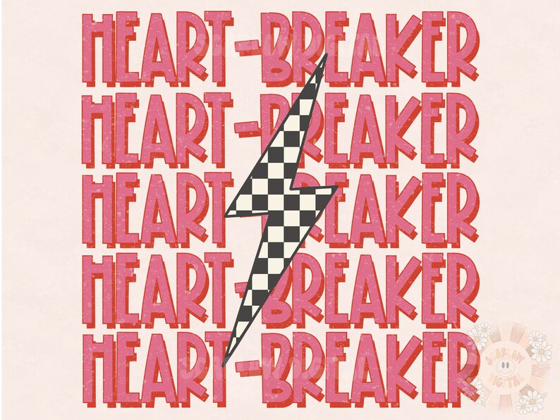 Heartbreaker Png-valentines Day Sublimation Digital Design - Etsy