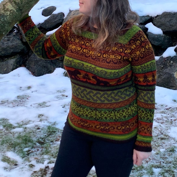 Celtic Knitting Patterns - Etsy