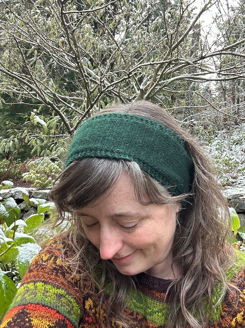 Knitting Pattern - Basic Headband| Very Easy Headband for a Quick Knit ...