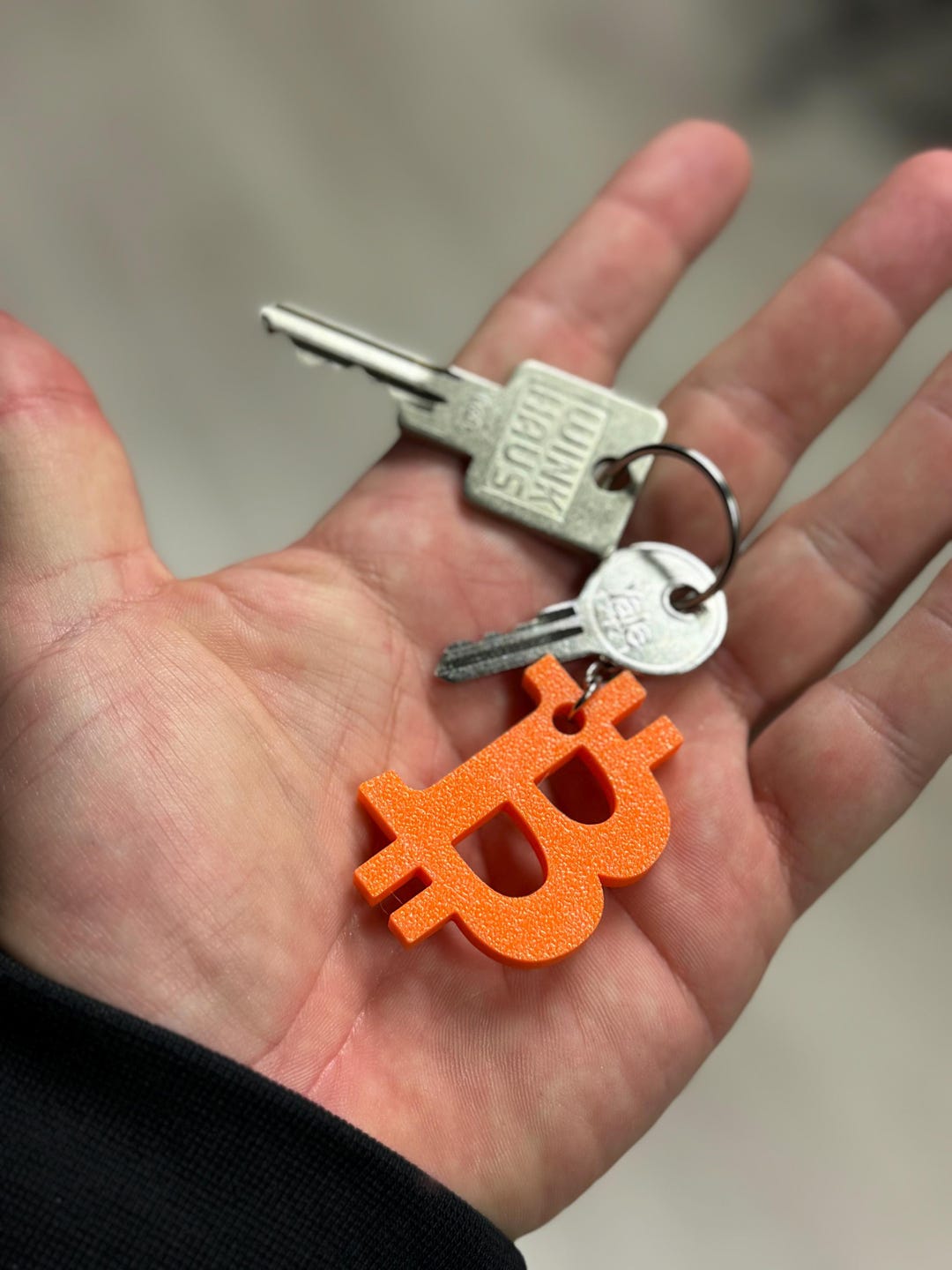 Porte-clés Bitcoin | Bitcoinart | cadeau crypto | art cryptographique ...