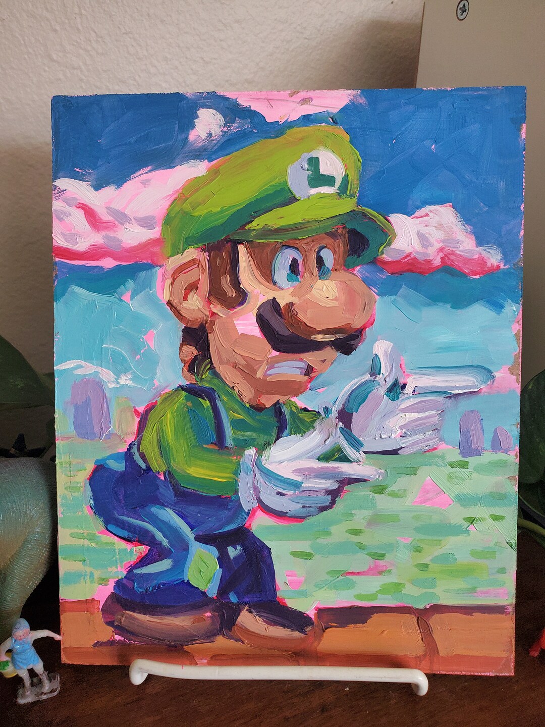 Luigi Handmade Oil Painting - Etsy