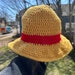 Anime Luffy Hat Cosplay Accessory Hat, Luffy Straw Hat, Homemade ...