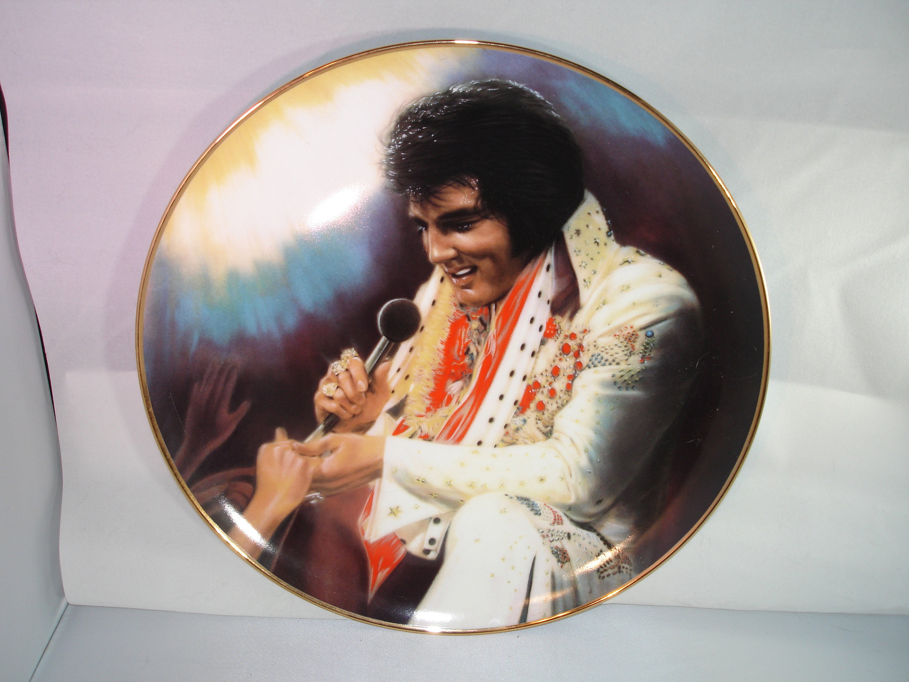 Elvis Decorative Plate loving You - Etsy