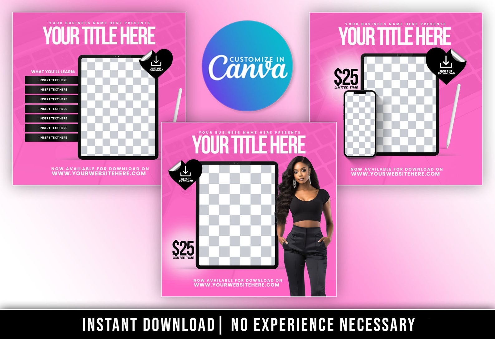Ebook Flyers, Editable Ebook Flyers, Ebook Marketing Flyers, Ebook ...