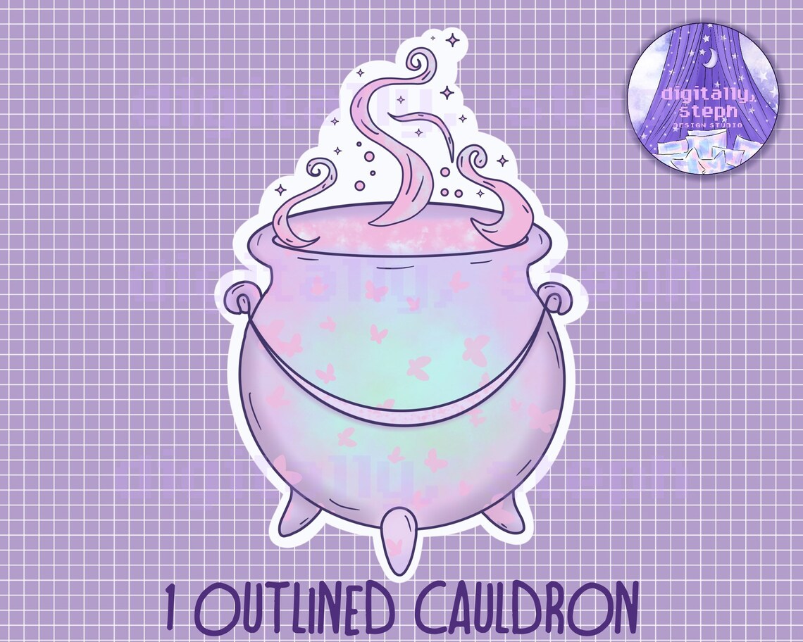 Spring Witch Clipart Bundle, Spring Clipart, Easter Clipart, Pastel ...