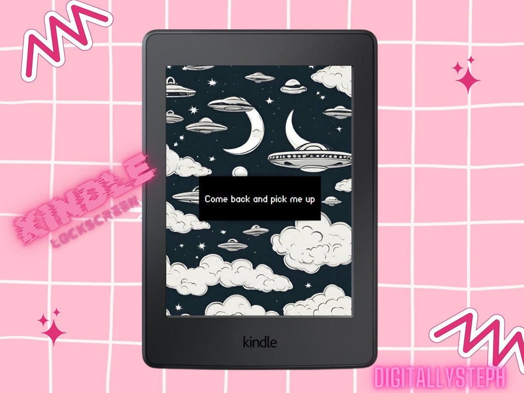 Kindle Lock Screen, Kindle Screensaver, E-reader Lock Screen, Down Bad ...
