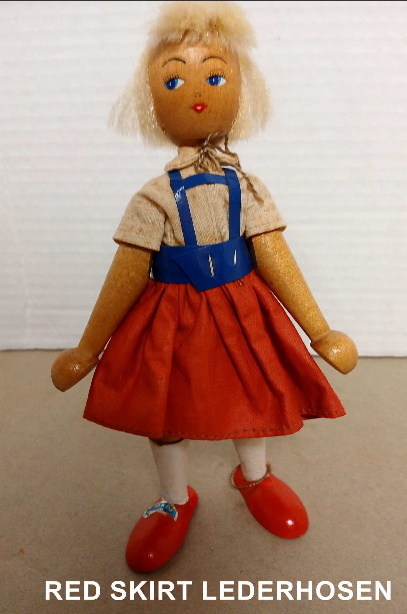 Polish Vintage Wooden Peg Dolls - Etsy