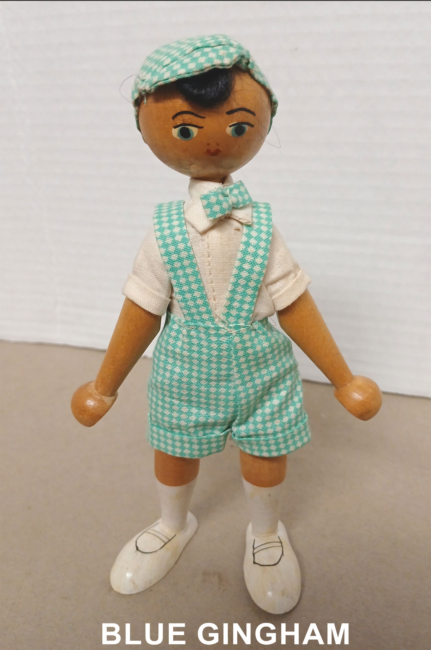 Polish Vintage Wooden Peg Dolls - Etsy