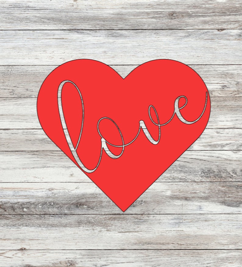 LOVE HEART Svg, Heart Svg, Love Svg, Valentine Svg, Valentine's Day Svg ...