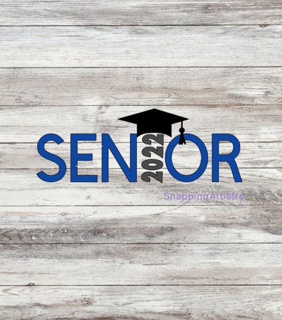 SENIOR 2022 SVG Class of 2022 Graduation Svg Graduation Cap | Etsy