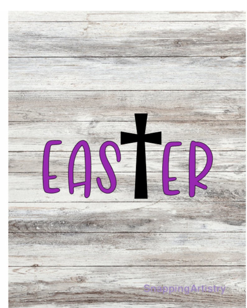 Easter Cross SVG, Easter Svg, Holiday Svg, Cross Svg, Cricut ...