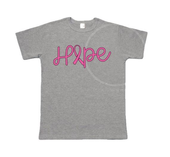 HOPE RIBBON SVG Breast Cancer Svg Fight Cancer Svg Pink - Etsy