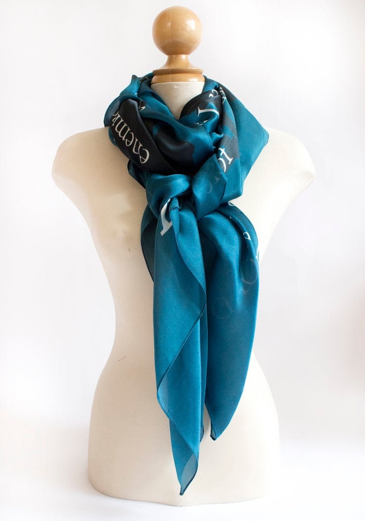 100% Silk Prayer Scarf, Christian Prayer Scarf With Bible Verse, Psalm ...