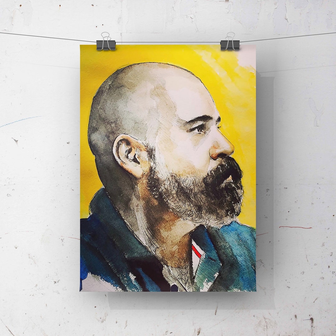 Custom A4 Portraits, Hand Painted Based on Your Own Photos. - Etsy