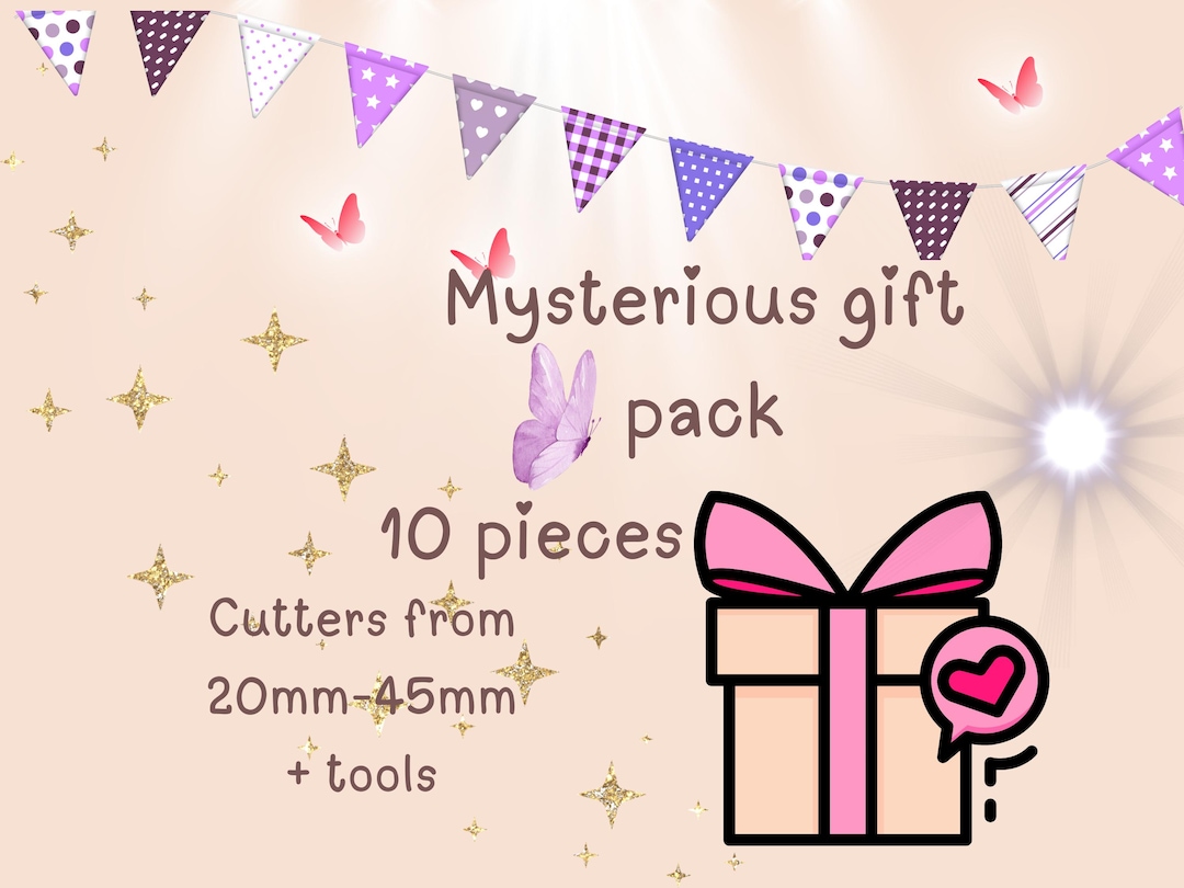 Mystery Box Polymer Clay Cutters & Tools : 20-piece Crafting Set ...