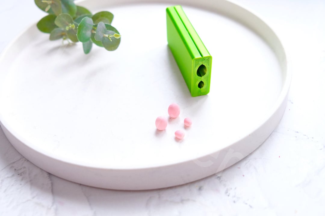 Egg Bead Roller: Polymer Clay Earring Making Tool With Texture ...