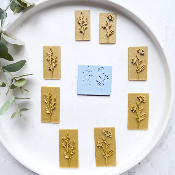 Embossing Clay Stamp - Etsy